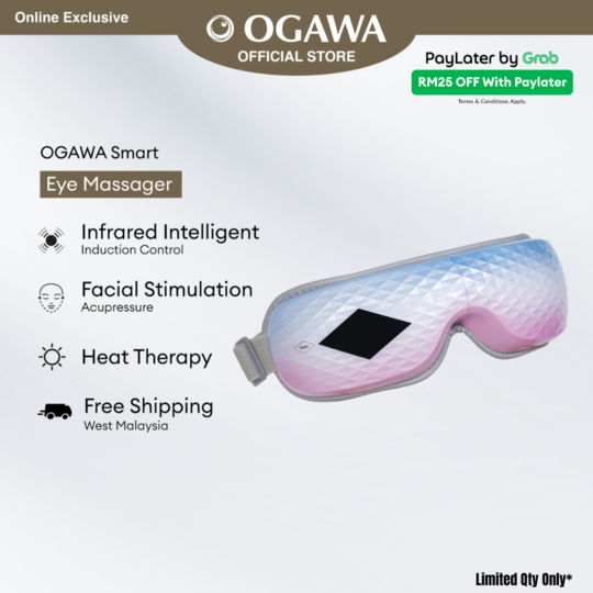 Apply Code 6tt31 Ogawa Smart Eye Massager Aurora Breeze